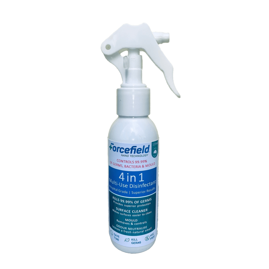 4 in1 Multi-Use Disinfectant – 125ml Spray Bottle – HydroKleen MV